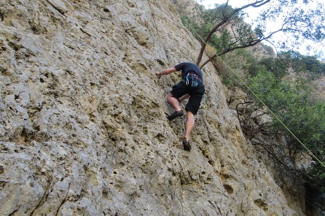 Rock Climbing With a Guide in Chania Therisos Gorge - Inclusions and Pricing