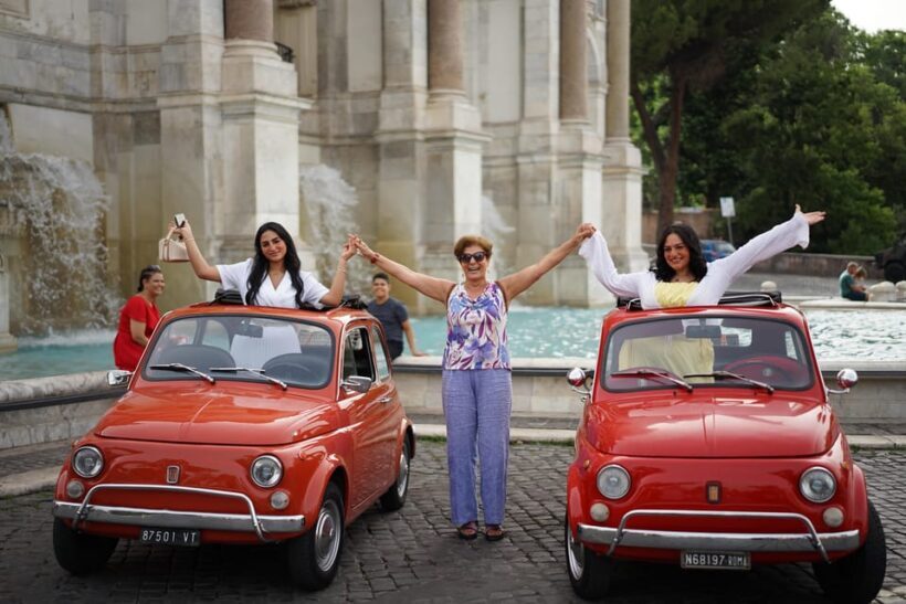 Roma: Fiat500 & Aperol Spritz Photo tour - Authentic Experiences from Past Travelers