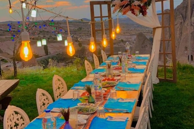 Romantic Cappadocia Sunset Dinner and Wine - Intimate Setting and Scenic Views