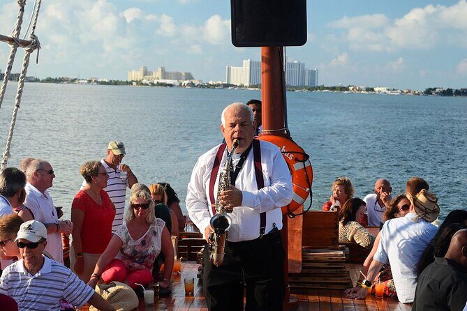 Romantic Dinner in the Spanish Galeon with Sax in Cancun. Lobster & Beef menu. - Authentic Review Highlights