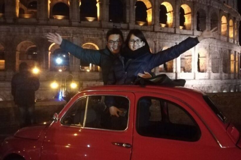 Rome: 2 hour Evening Tour of Rome aboard a Vintage Fiat 500 - A Detailed Look at the Experience