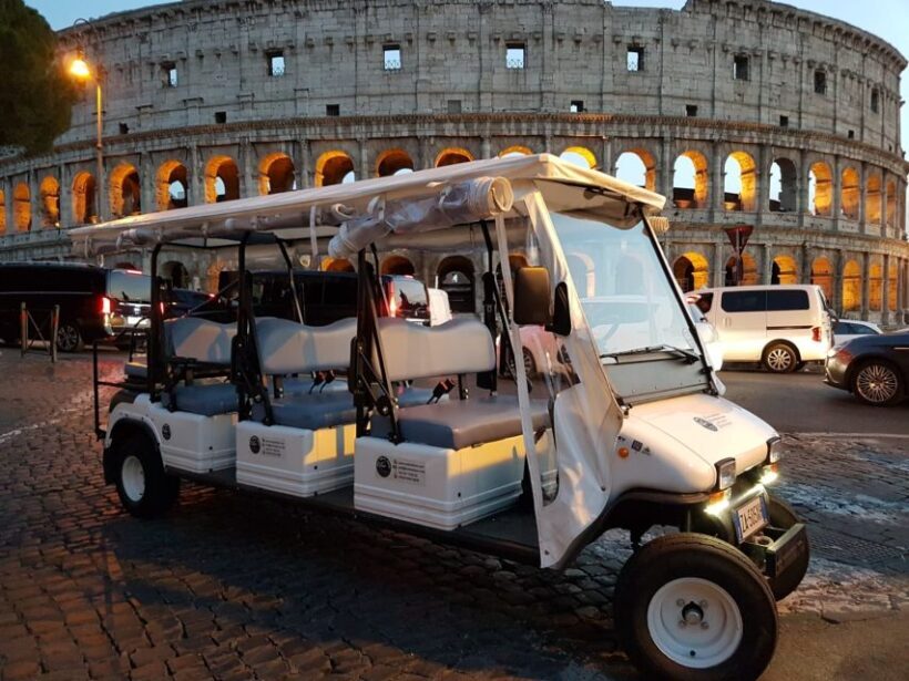 Rome: 2-Hour Golf Cart Sightseeing Tour at Night - FAQ