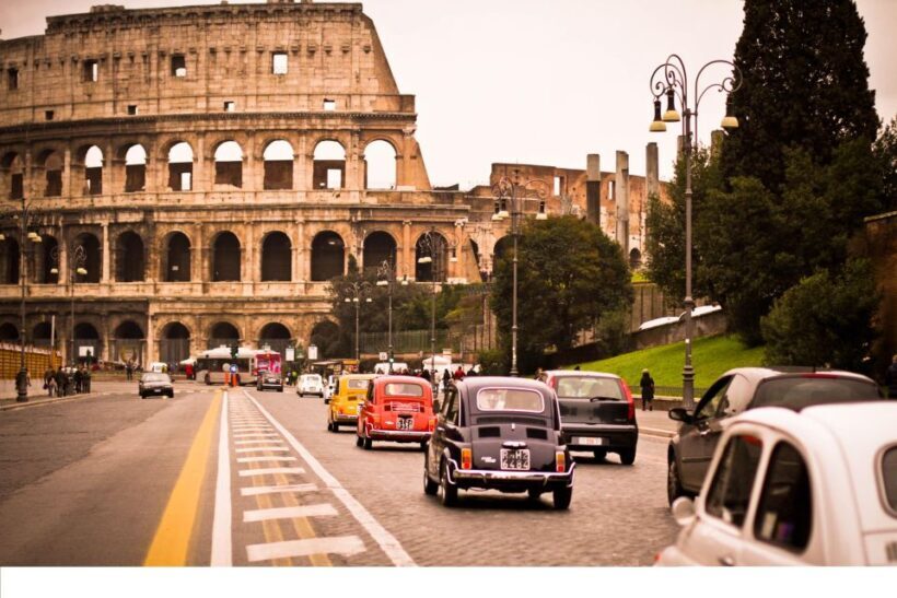 Rome: 3-Hour City Tour by Vintage Fiat 500 - What to Expect from the Vintage Fiat 500 Tour