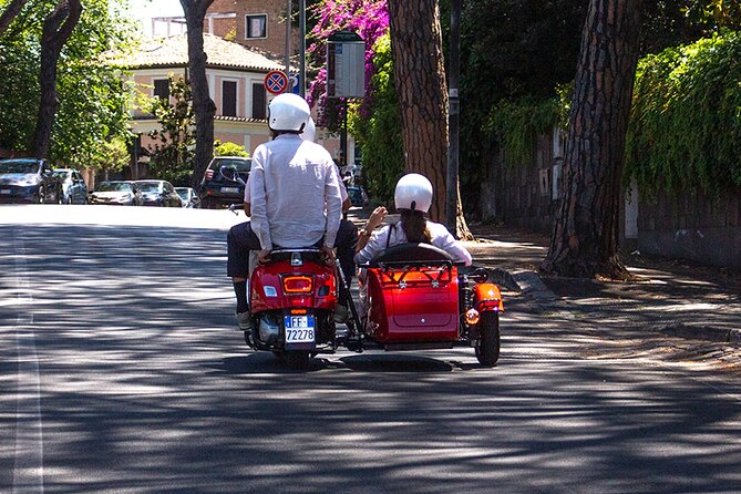 Rome 3 hours Vespa Sidecar Private Tour with Gelato - The Experience: What to Expect