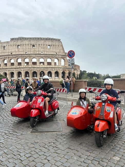 Rome: 3 hours Vespa Sidecar Sightseeing Tour with Gelato - Practical Details & Value
