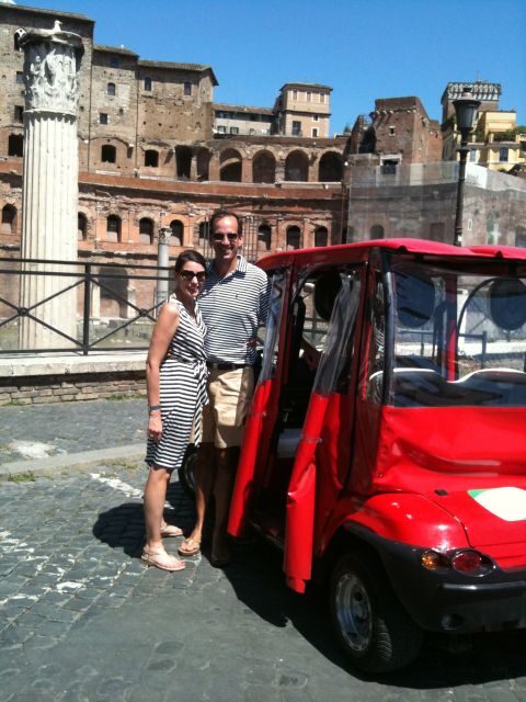 Rome: 4-Hour Private Afternoon Golf Cart City Tour - FAQ