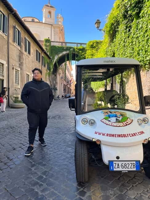 Rome: 4 hours Deluxe Golf cart Personalised Sightseeing tour - Authentic Experiences & Authentic Reviews