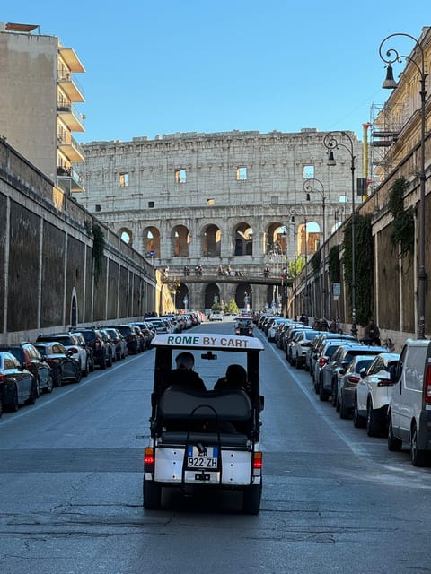 Rome: 6 hoursDaily Private Golf Cart Tour with typical lunch - The Practical Side: Price and Value