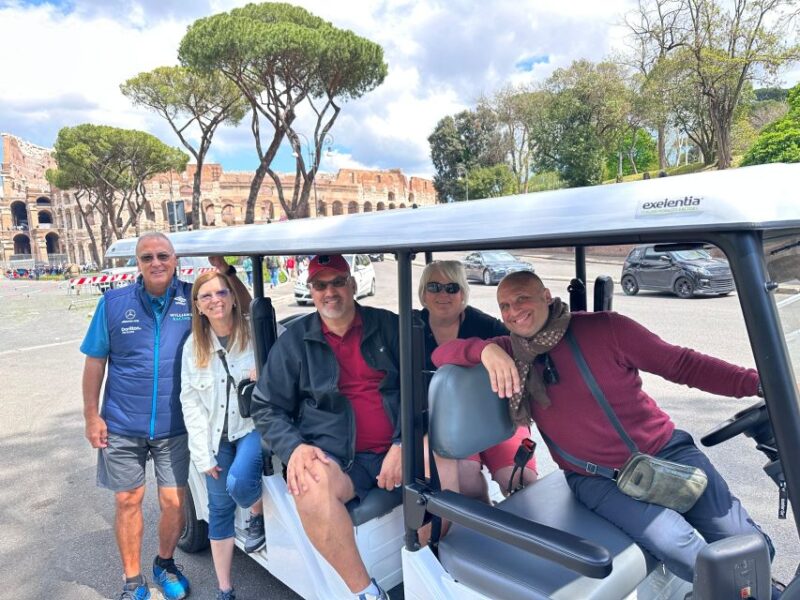 Rome: 7 Hour Full City Tour in Golf Cart with Catacombs - Key Points
