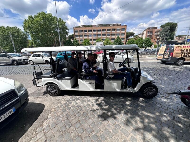 Rome: 7 Hour Full City Tour in Golf Cart with Catacombs - Frequently Asked Questions