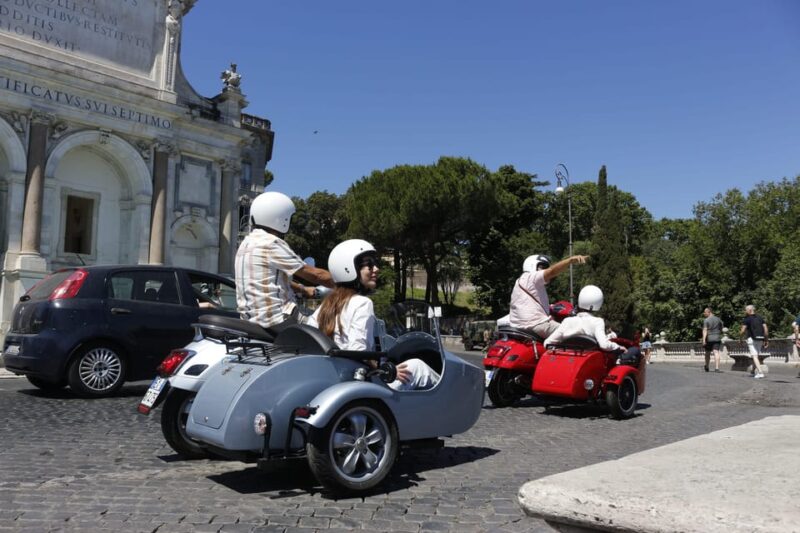 Rome 90 Minutes Private Tour in Vespa Sidecar Vintage Style - Important Information