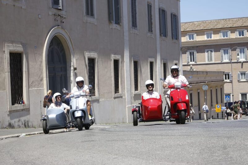 Rome 90 Minutes Private Tour in Vespa Sidecar Vintage Style - Frequently Asked Questions