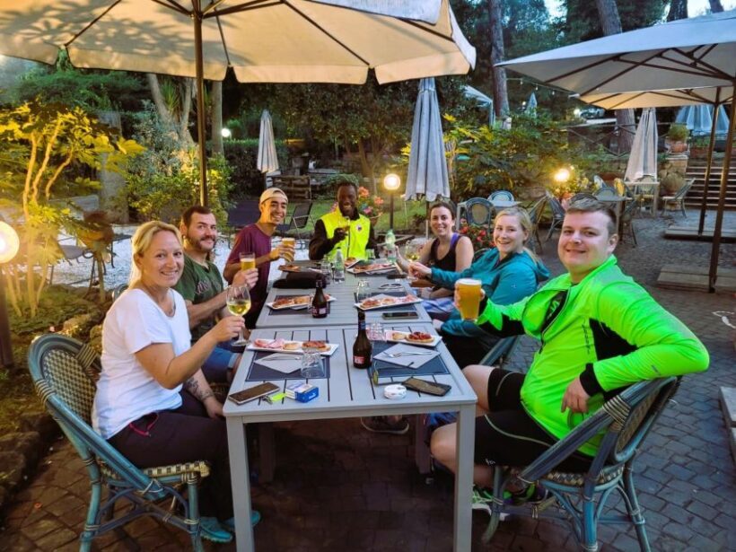 Rome: Appian Way & Catacomb Sunset E-bike Tour with Aperitif - The Aperitif — A Delicious Finish