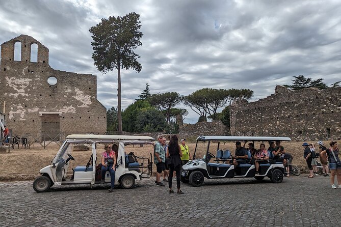 Rome: Appian Way & Catacombs Golf Cart Tour - Shared|Small Groups - Inclusions and Exclusions