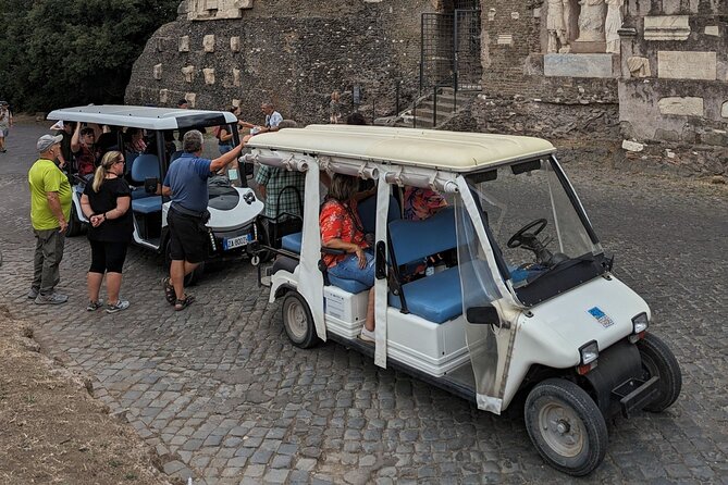 Rome: Appian Way & Catacombs Golf Cart Tour - Shared|Small Groups - Meeting Point and Transportation