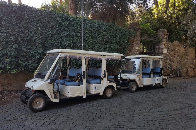 Rome: Appian Way & Catacombs Golf Cart Tour - Shared|Small Groups - Frequently Asked Questions