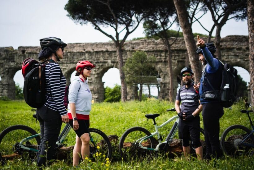 Rome: Appian Way Guided Tour on E-Bike with italian Aperitif - Frequently Asked Questions