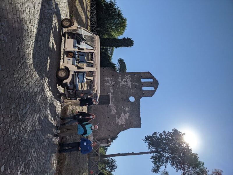 Rome: Appian Way Private Tour by Golf Cart -Official Partner - The Sum Up