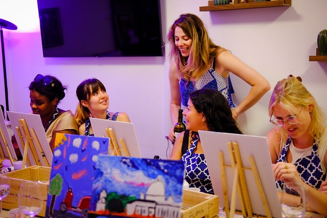 Rome Art Class: Painting & Unlimited Wine Review - About Your Stay