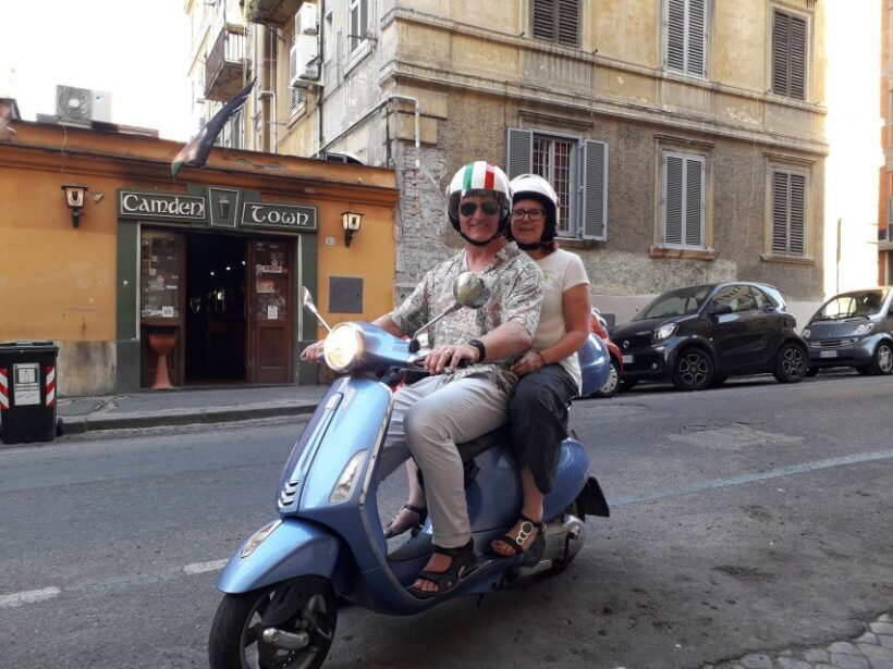 Rome by night on Vespa - The Sum Up