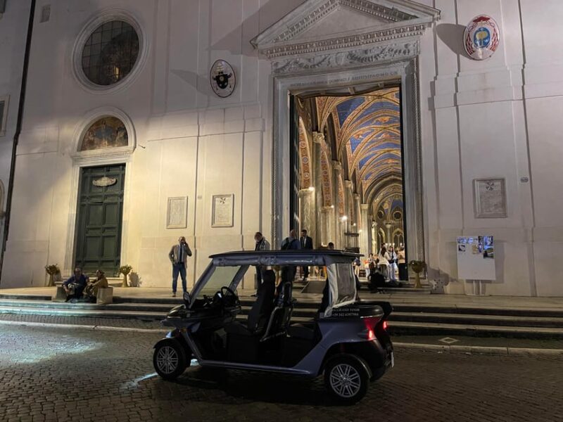Rome by Night Private Golf Cart Tour - Insights From Local Guides