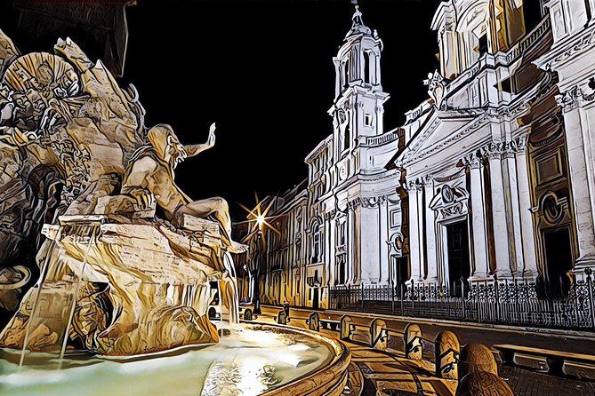 Rome by Night Private Walking Tour - Tour Start Time and Inclusions