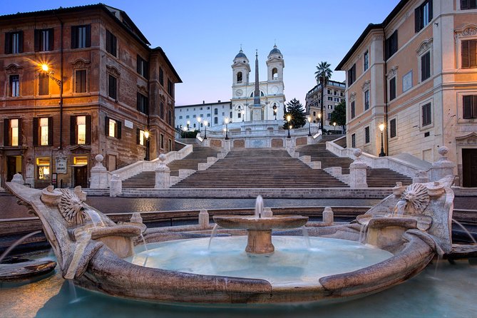Rome by night semi-private: Spanish step,Trevi fountain, Pantheon, Navona square - Practical Details