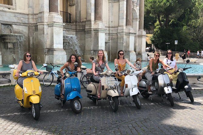 Rome by Vespa: Classic Rome Tour with Pick up - FAQs