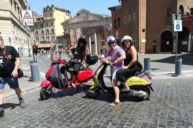 Rome by Vespa Semi Private Tour | MAX 6 PEOPLE GUARANTEED - Participation and Cancellation