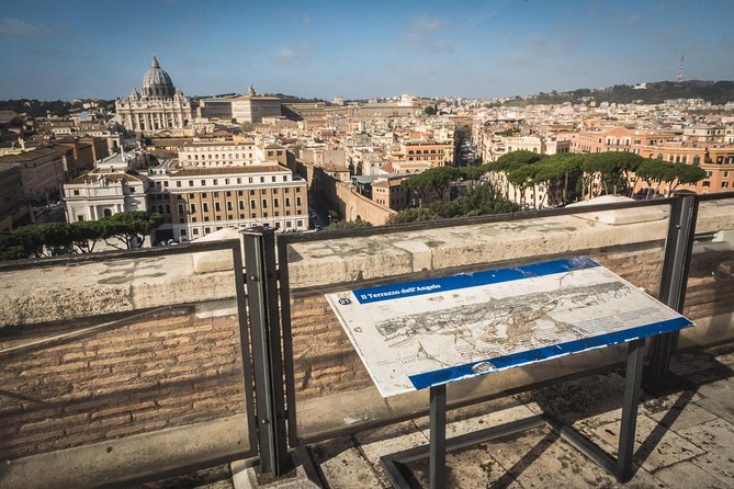 Rome: Castel SantAngelo Entry Ticket & Express Panoramic Tour - Panoramic Views From the Terrace