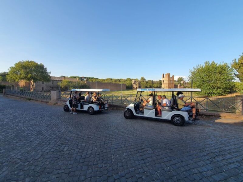 Rome: Catacombs and Appian Way Golf Cart Small-Group Tour - Key Points