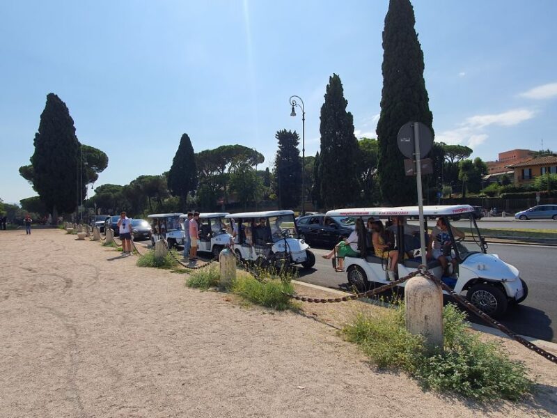 Rome: Catacombs and Appian Way Golf Cart Small-Group Tour - FAQ