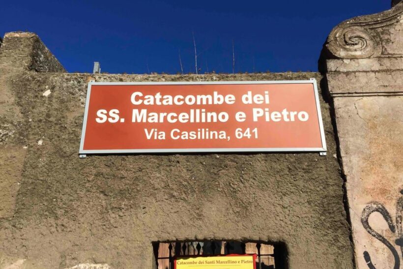 Rome: Catacombs of Saints Marcellino and Pietro Guided Tour - FAQs