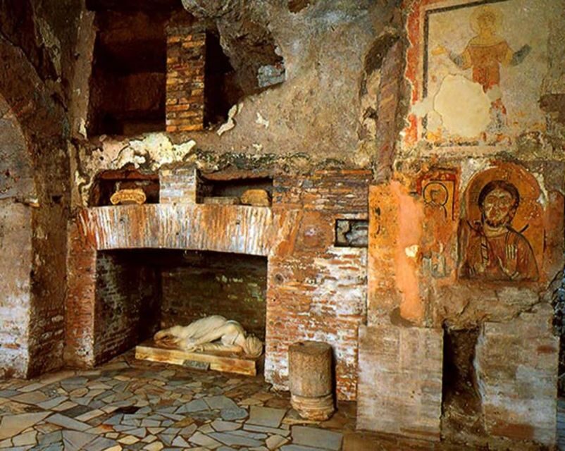 Rome Catacombs Underground Small Guided Tour with Transfer - Key Points