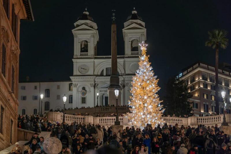 Rome: Christmas Lights Walking Tour - Key Points