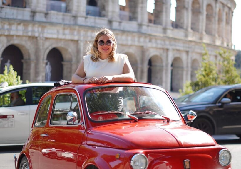 Rome: Ciao Bella Fiat 500 Vintage Tour with Aperol Spritz - Discovering Rome in a Vintage Fiat 500