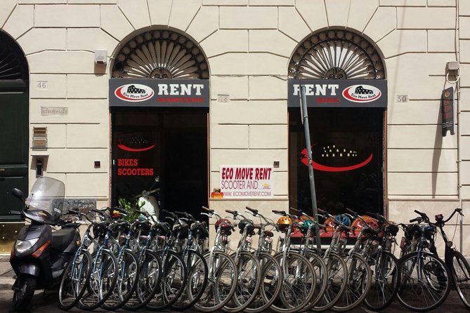 Rome City Bike & E-Bike Daily Rental - Additional Information