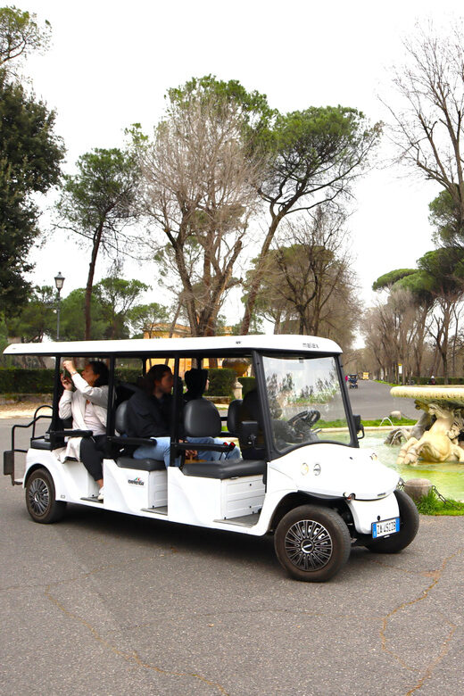 Rome: City Highlights Golf Cart Tour - Key Points
