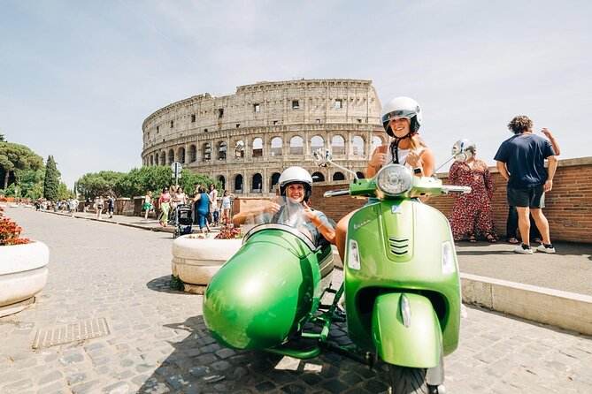 Rome City Highlights & Hidden Gems: Vespa Sidecar Guided Tour - The Sum Up