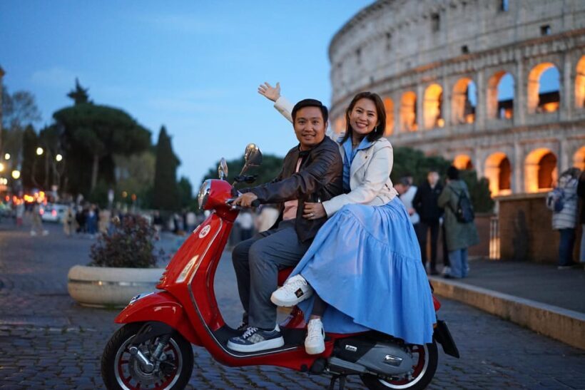 Rome: City Highlights Nighttime Vespa Tour - Key Points