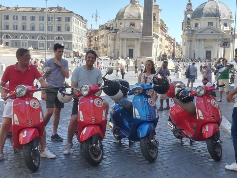 Rome: City Highlights Vespa Tour with Driver - Key Points