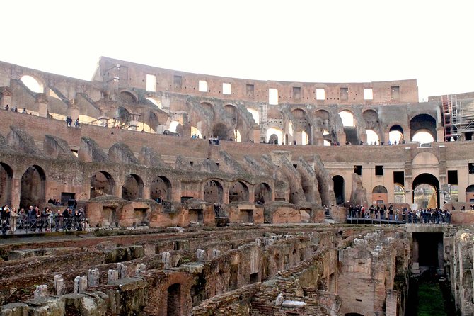 Rome: Colosseum, Arena & Underground Private Tour With Pick-Up - Upgrade Options