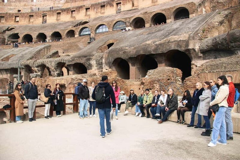 Rome: Colosseum, Roman Forum & Palatine Hill Guided Tour - Key Points