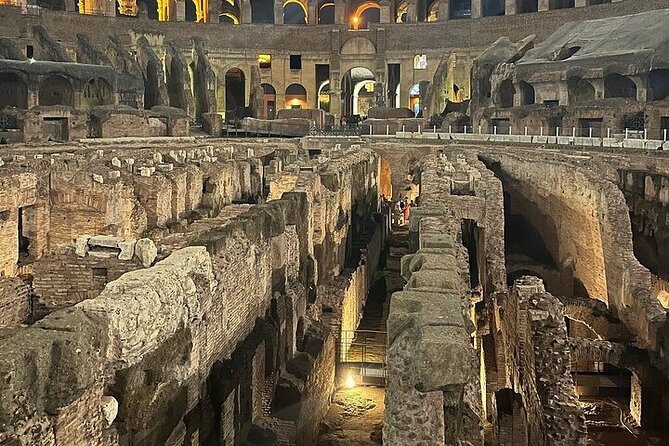 Rome: Colosseum Tour by Night With Arena & Underground - How to Prepare for Your Visit