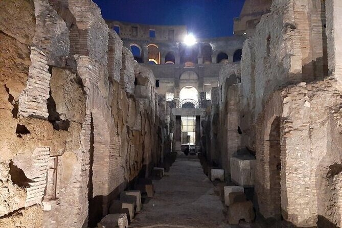 Rome: Colosseum Tour by Night With Arena & Underground - Tips for Booking and Avoiding Common Issues