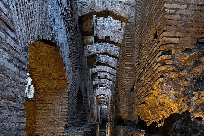 Rome: Colosseum Tour by Night With Arena & Underground - Unique Features of the Nighttime Tour