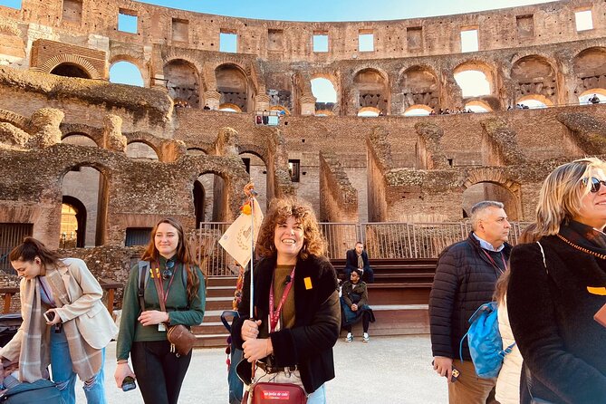 Rome: Colosseum With Arena, Roman Forum & Palatine Guided Tour - Meeting Point and Accessibility