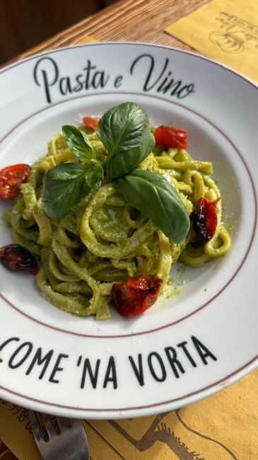 Rome: Cooking class with wine pairing at Come Na Vorta - Practical Details and Tips