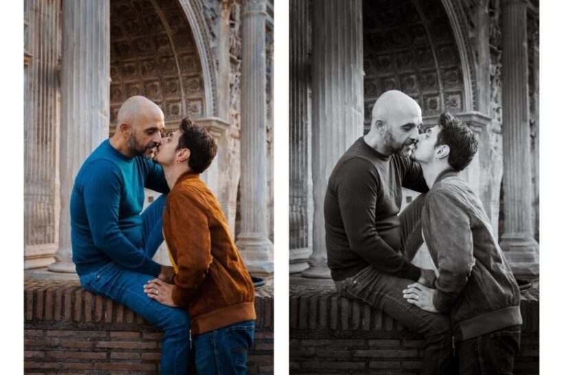 Rome: Couple Photoshoot Experience LGBTQ+ Friendly - Key Points