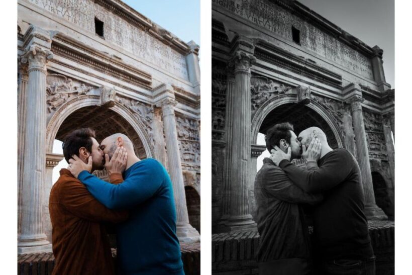 Rome: Couple Photoshoot Experience LGBTQ+ Friendly - The Experience in Detail